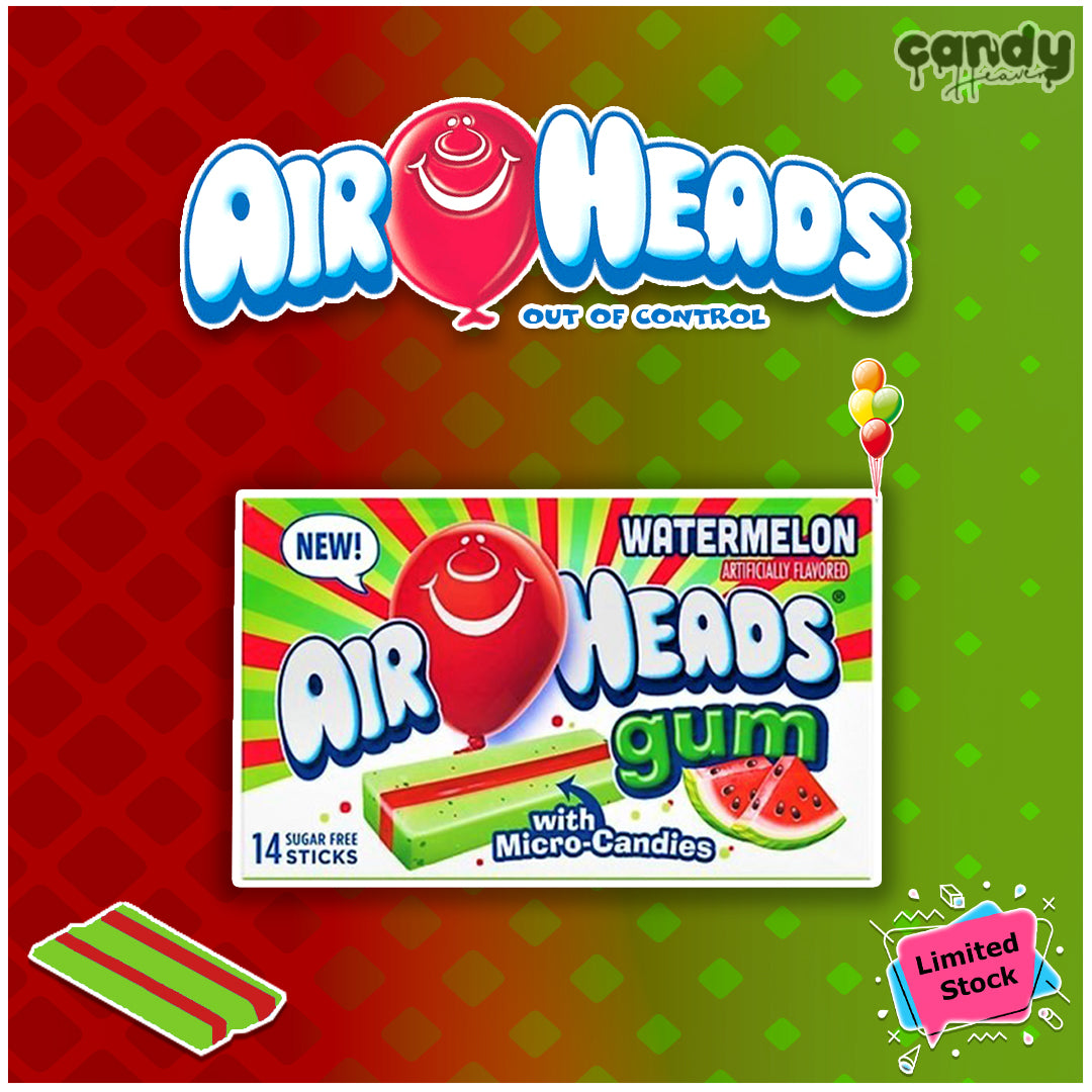 Airheads Gum Watermelon – Candy Heaven