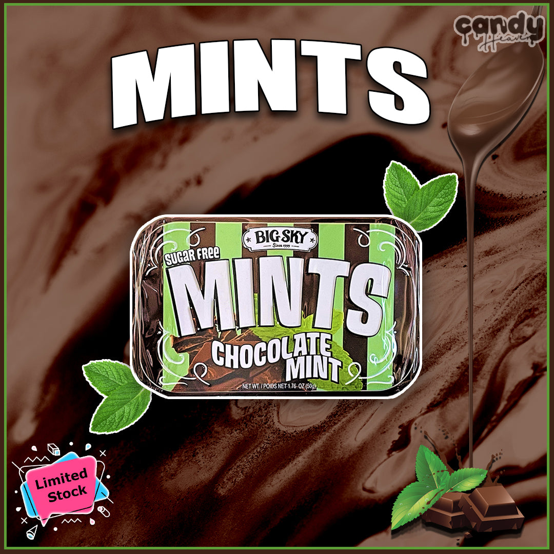 Big Sky Sugar-Free Chocolate Mint Mints – Candy Heaven