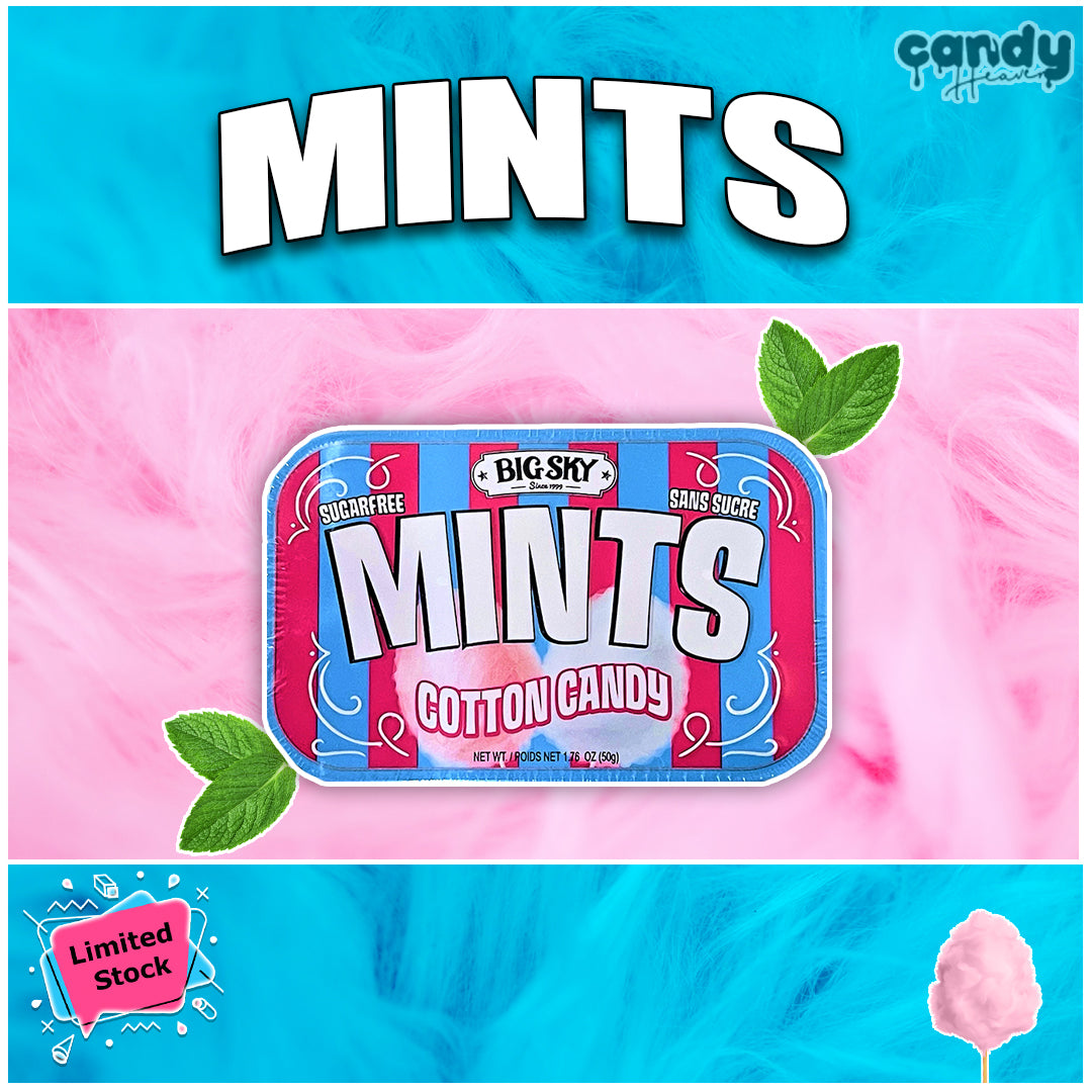 Big Sky Sugar-Free Cotton Candy Mints – Candy Heaven